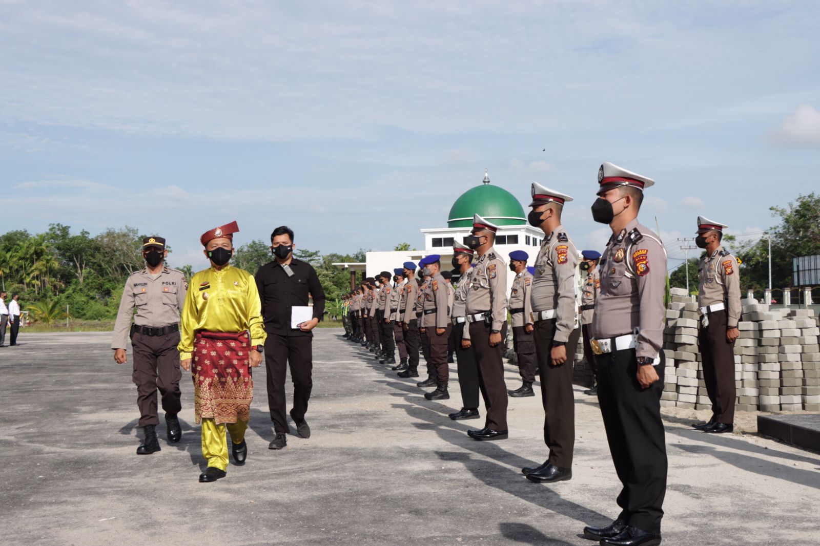 238 Personil Gabungan Diterjunkan dalam Operasi Ketupat Lancang Kuning 2022 di Meranti