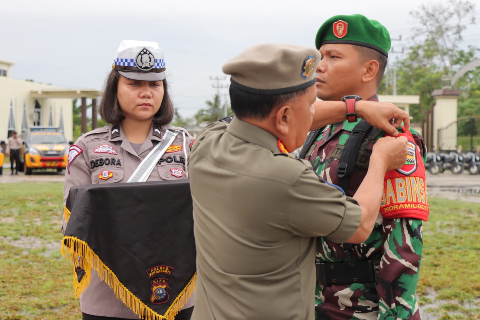 Polres Meranti Laksanakan Apel Gelar Pasukan Operasi Lilin Lancang Kuning 2022
