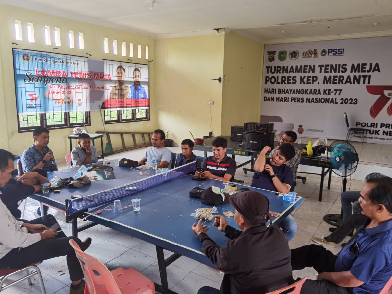 PWI Meranti Gelar Rapat Bahas Program Kerja Tahun 2024