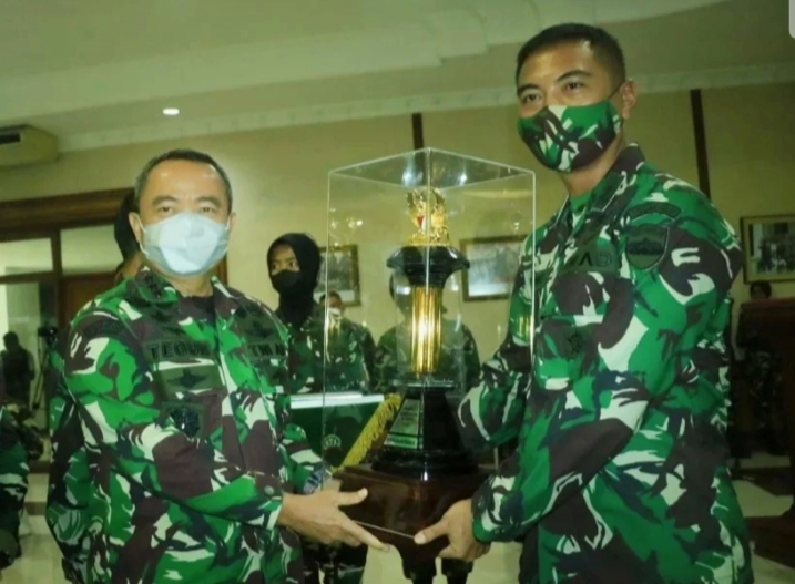 Kodim 0321/Rohil Raih Juara ll Lomba Binter TNI AD Tipe B Tahun 2021