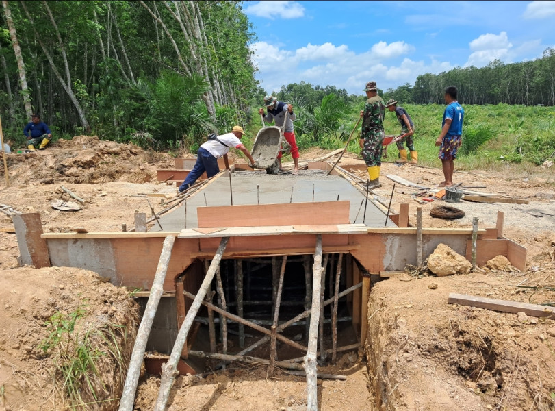 Pembuatan Box Culvert di Jalan Sejahtera Terus Digesa