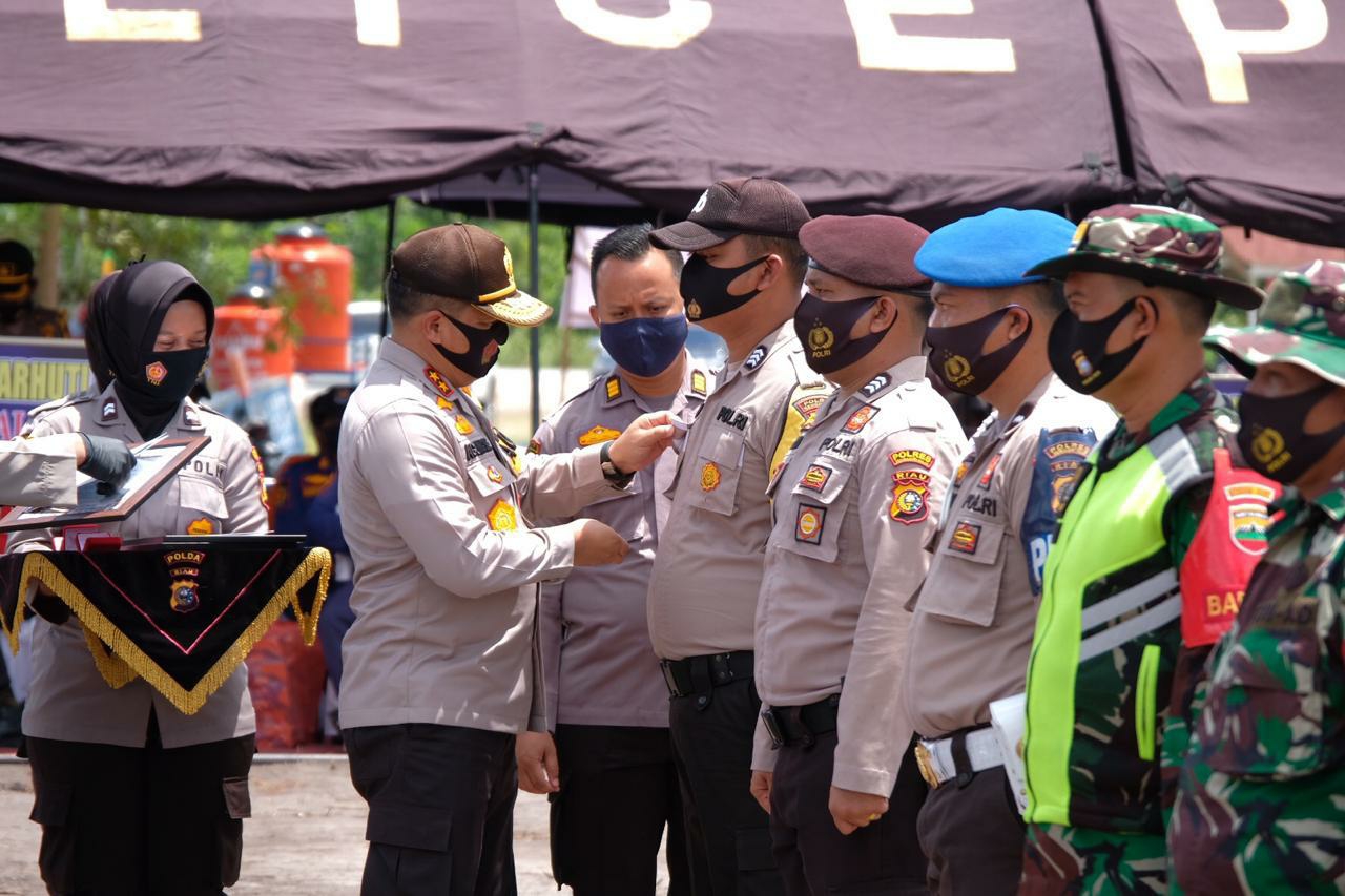 Polda Riau Terima Promoter Reward dari Lemkapi