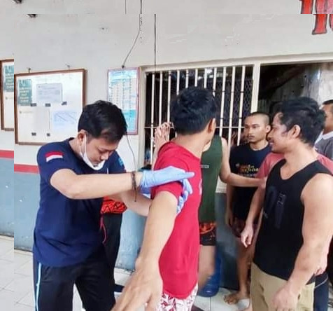 Lapas Bagansiapiapi Tetap Laksanakan Razia Kamar Hunian di Bulan Puasa