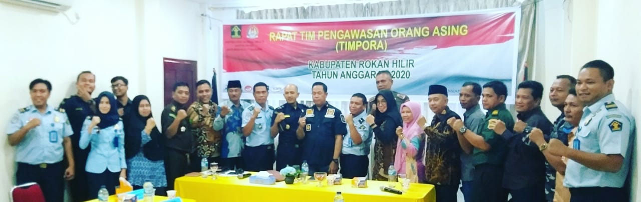 Tingkatkan Pengawasan Orang Asing, Imigrasi Bagansiapiapi Gelar Rapat Tim Pora